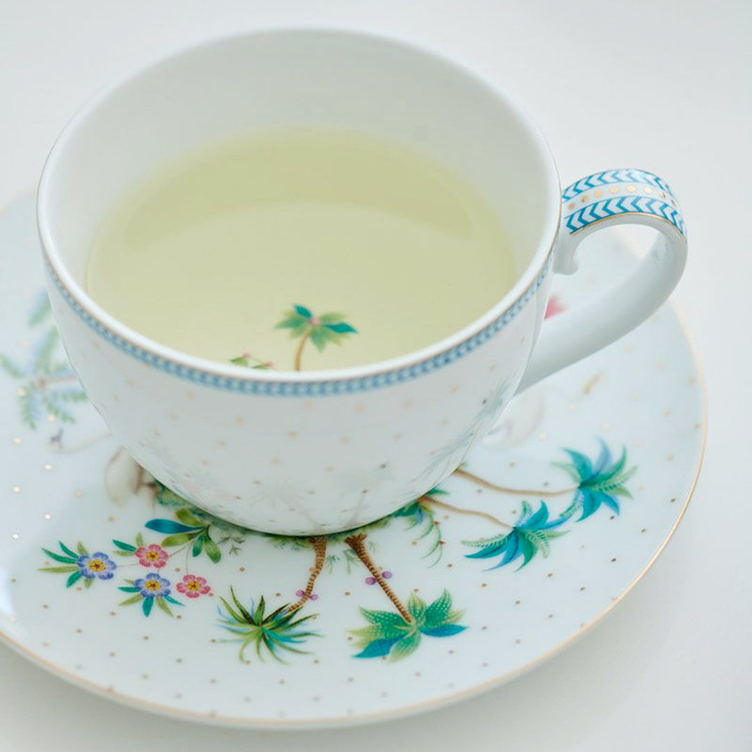 Pip Studio Jolie Dots Set of 2 Cups & Saucers - White & Gold – Twinings