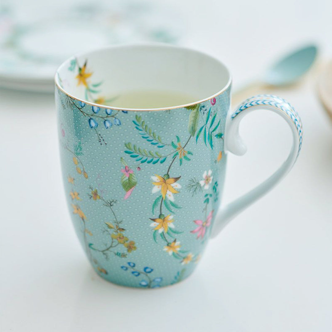 Pip Studio Jolie Flowers Mug - Blue – Twinings