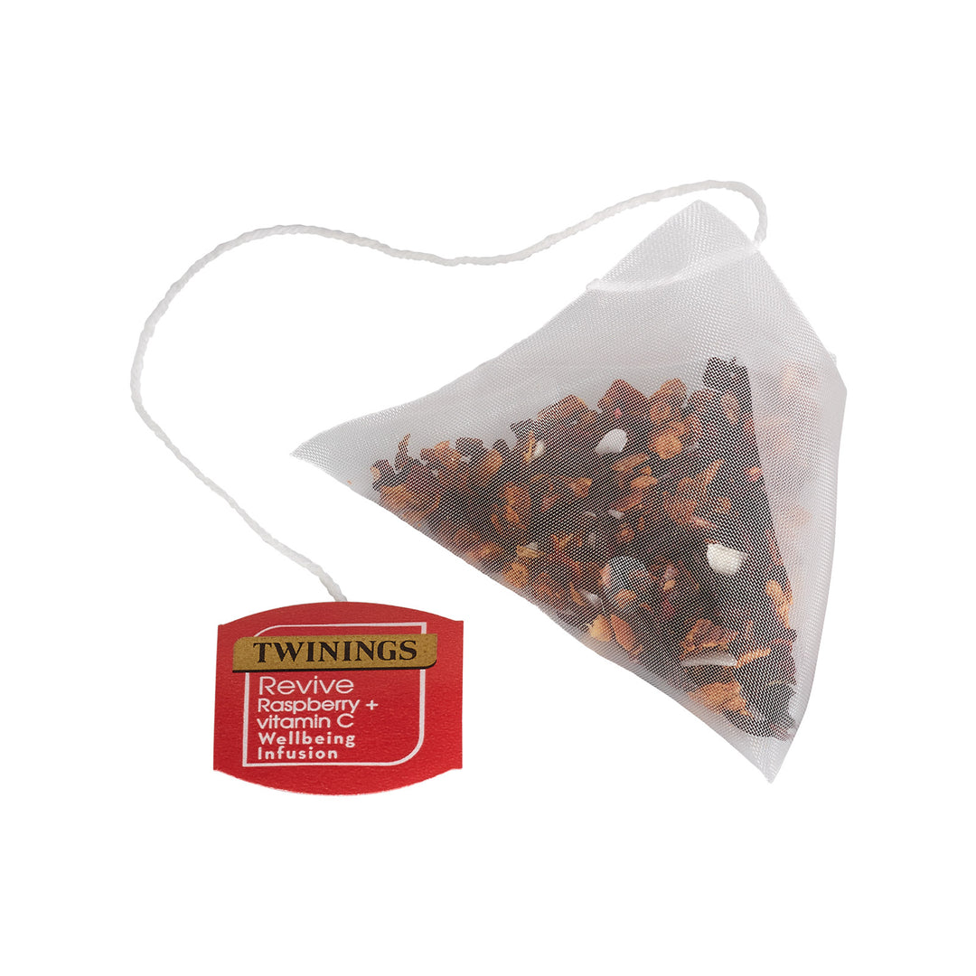Twinings Revive Raspberry & Vitamin C - 40 Loose Pyramid Tea Bags