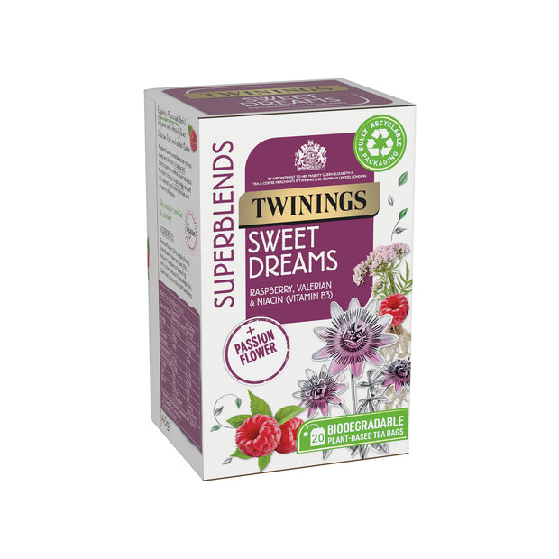 Superblends Sweet Dreams Raspberry, Valerian Root & Passionflower ...