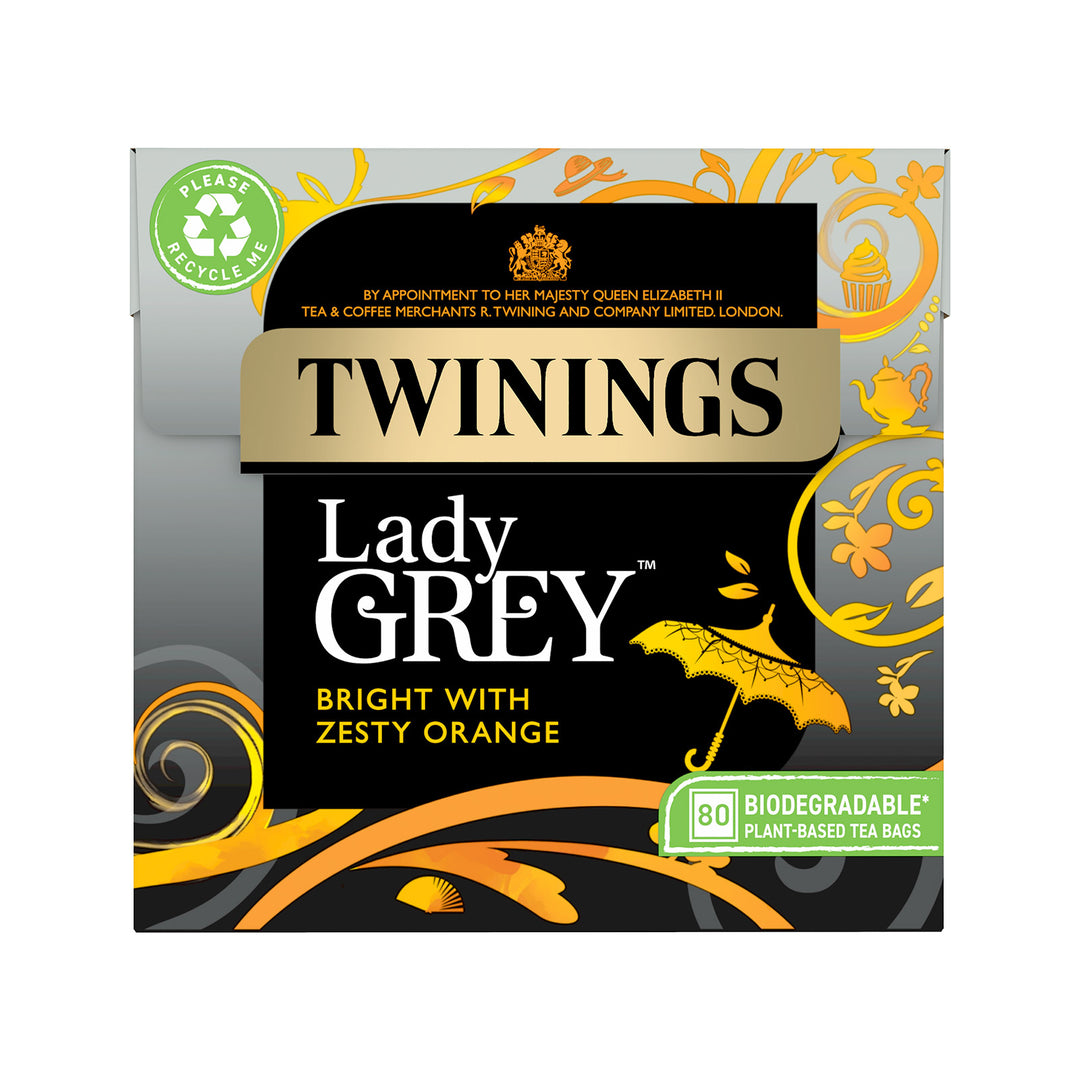 Twinings Lady Grey - 80 Tea Bags