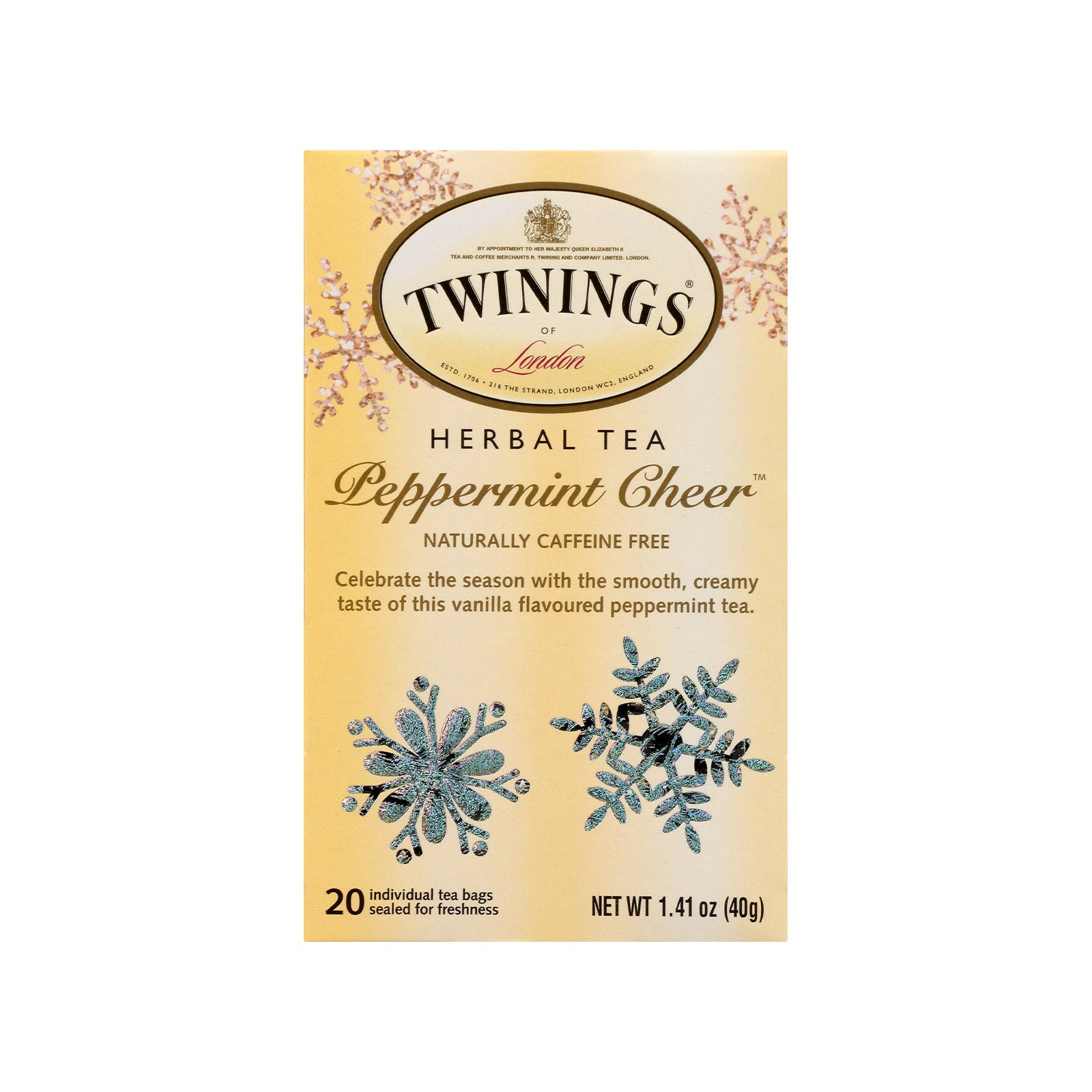 Twinings Peppermint Cheer (International Blend) - 20 Envelopes