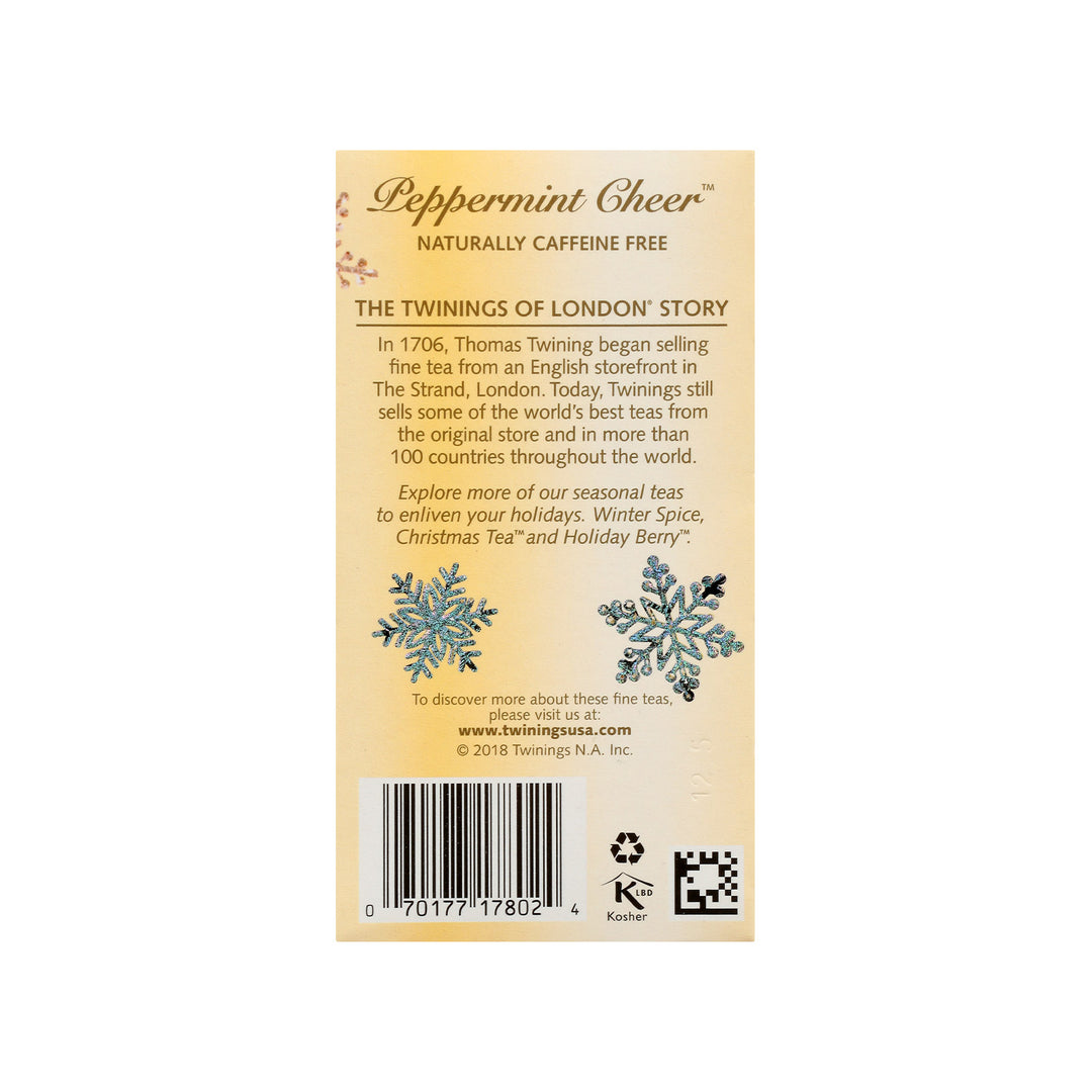 Twinings Peppermint Cheer (International Blend) - 20 Envelopes