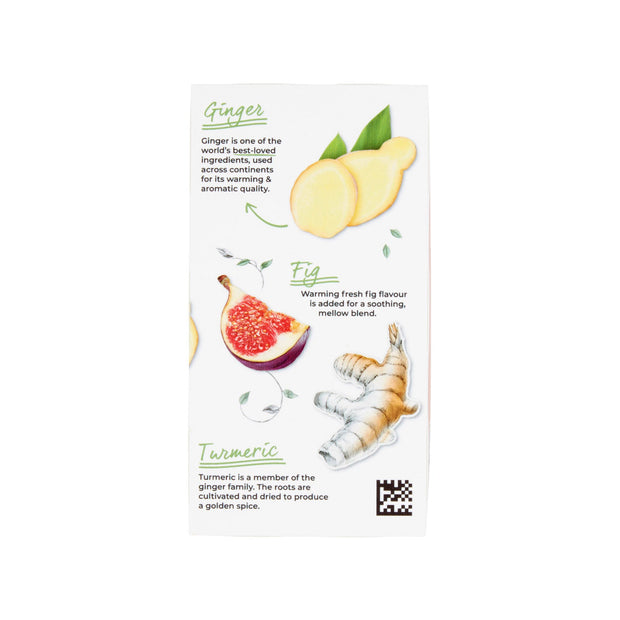 Superblends Digest Tea Ginger & Turmeric with Fig 4 x 20 Envelopes ...