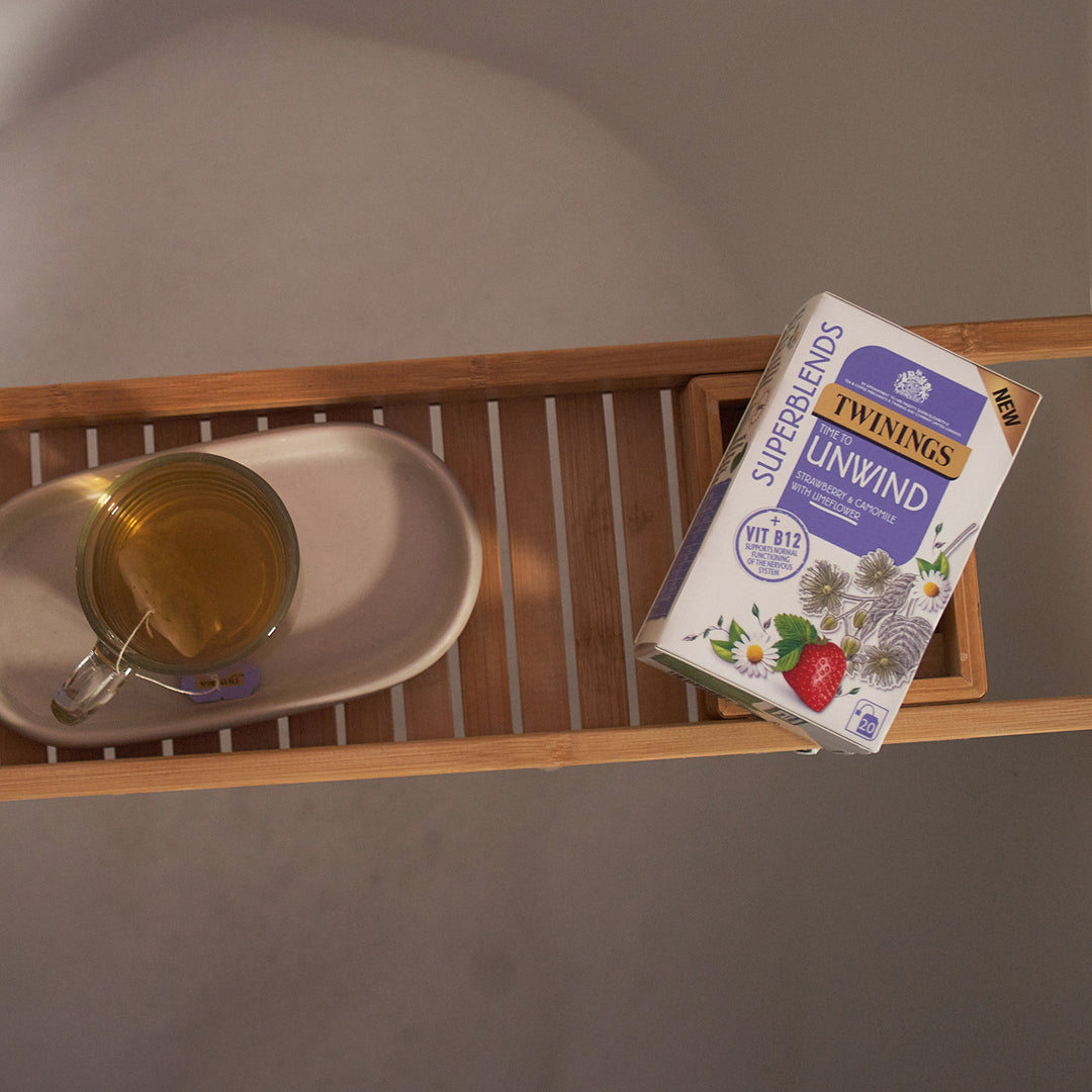 Twinings – Superblends Unwind Tea – Strawberry & Camomile with ...