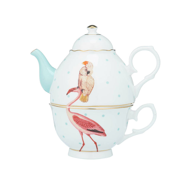 Yvonne Ellen Flamingo Tea for One – Twinings
