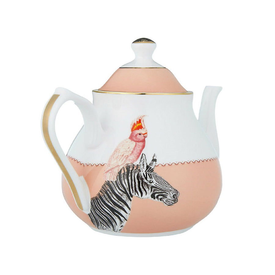 Yvonne Ellen Zebra & Parrot Teapot – Twinings